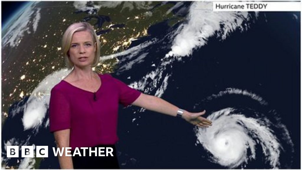 Tracking The Tropics: Storms Beta and Teddy gain strength - BBC Weather