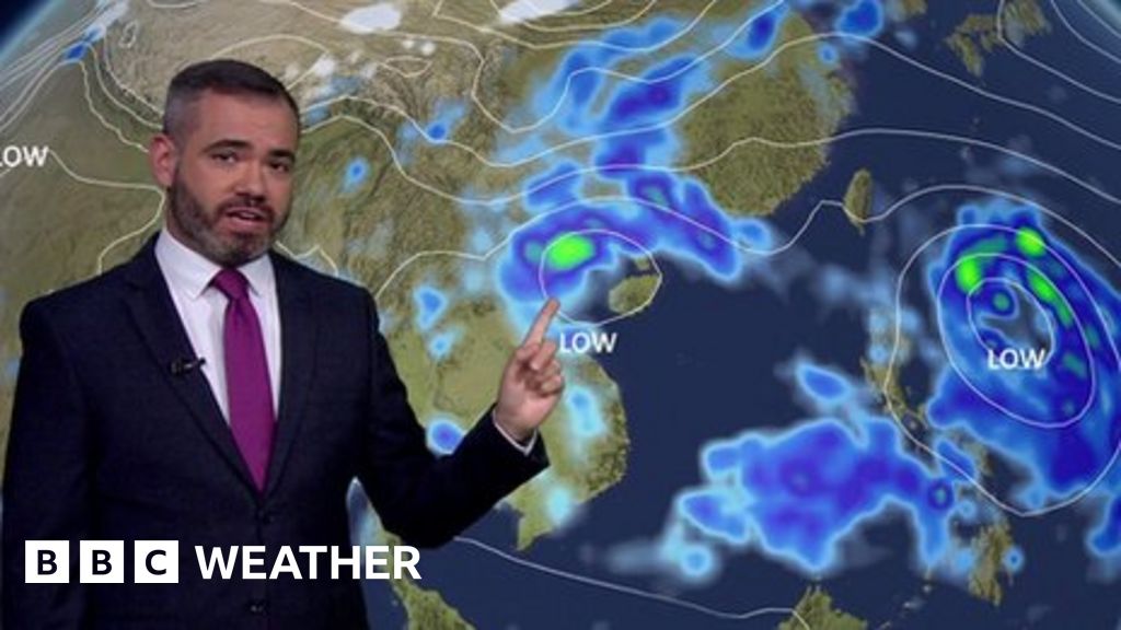 Two storms target Southeast Asia - BBC Weather