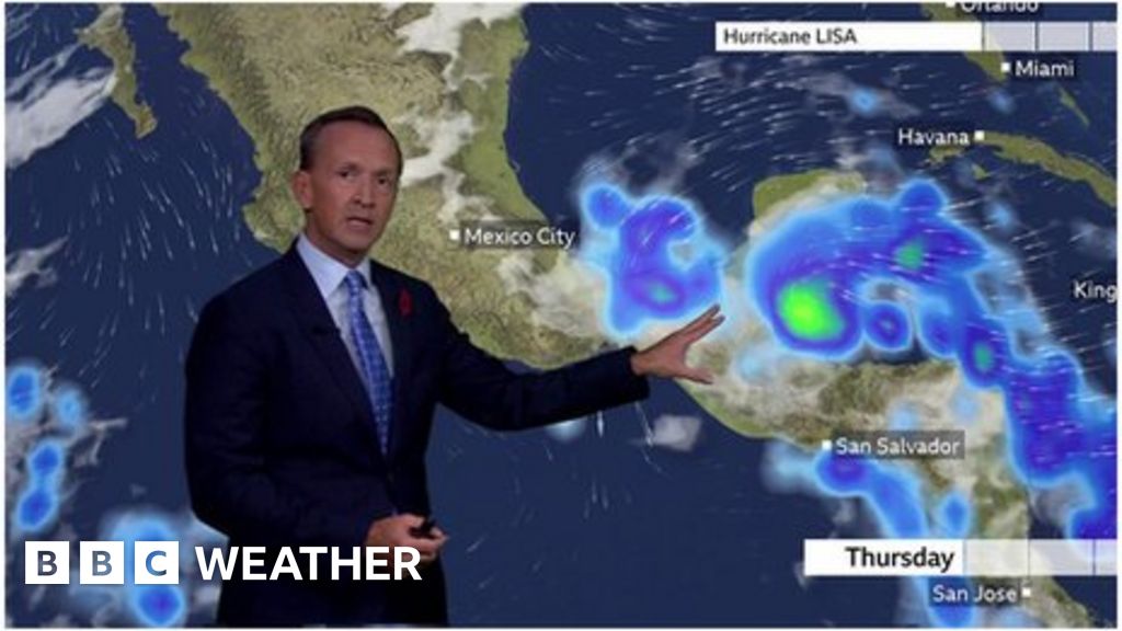 Hurricane Lisa strengthens and moves towards Belize - BBC Weather