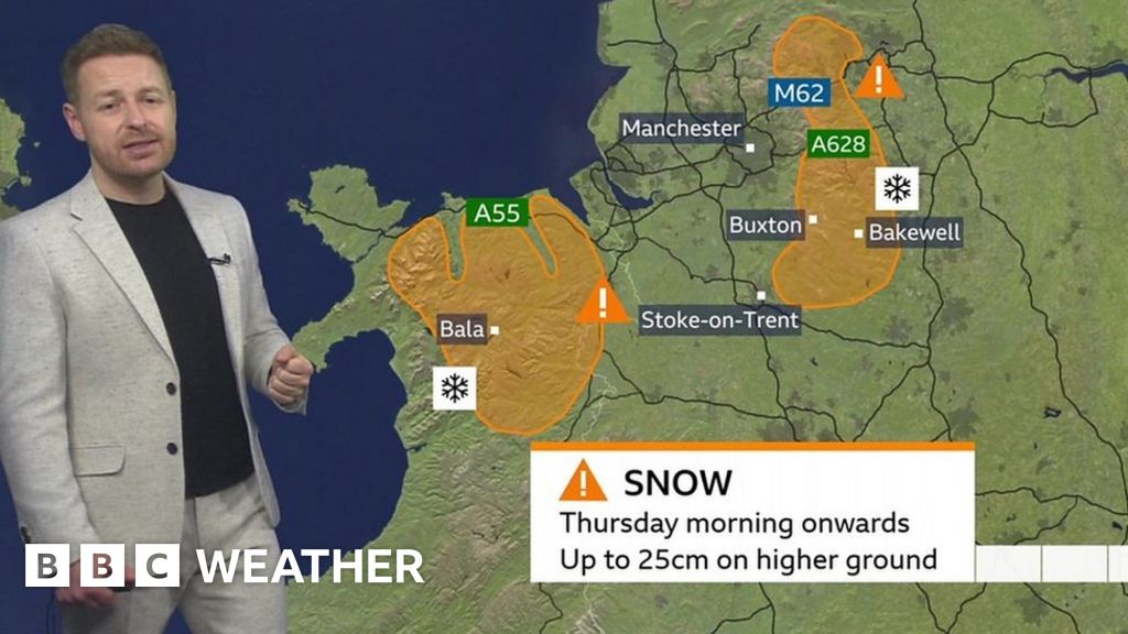 Snow to come for some in the UK - BBC Weather