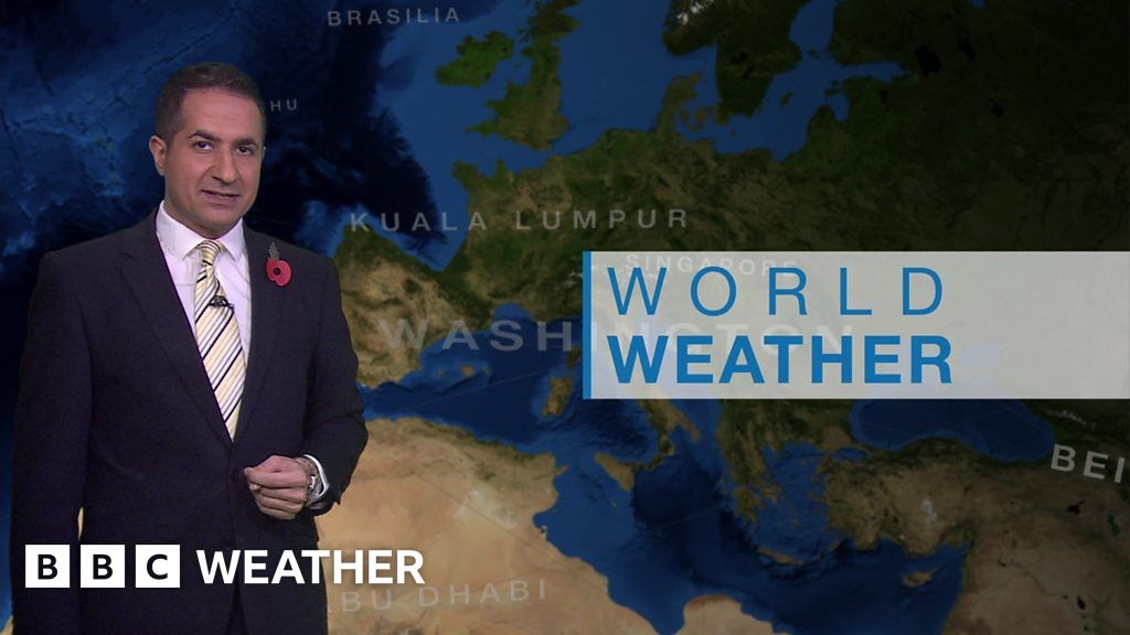 World Weather update - BBC Weather