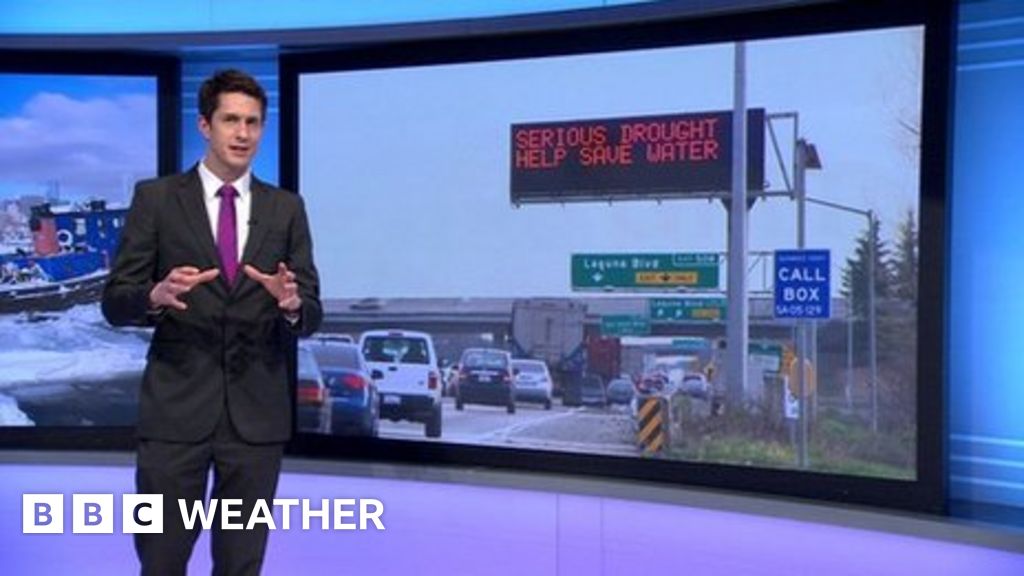 Drought and ice floes in United States - BBC Weather