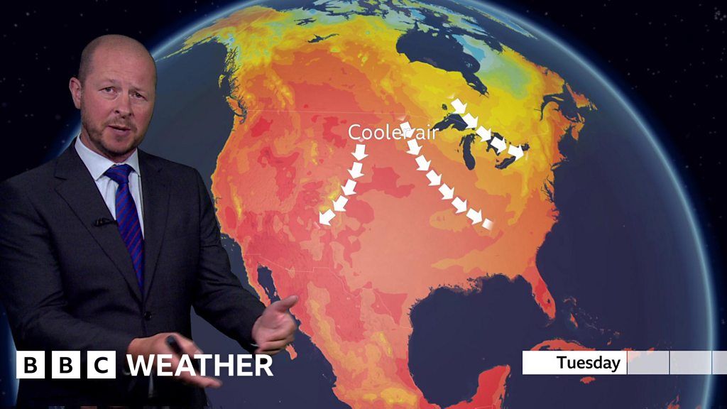 US weather makes headlines around the country - BBC Weather