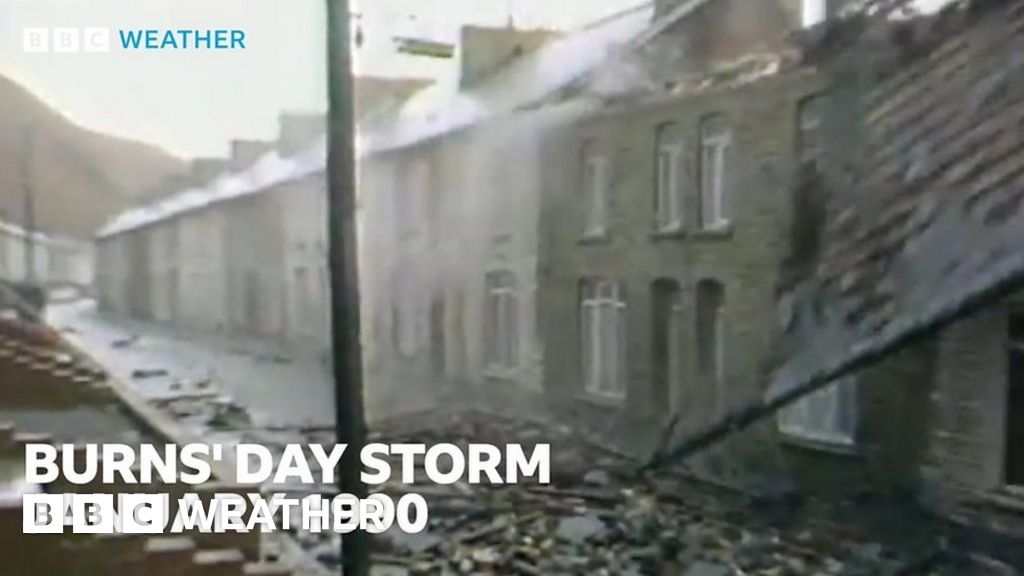 The Burns Day storm that killed 47 in the UK - BBC Weather