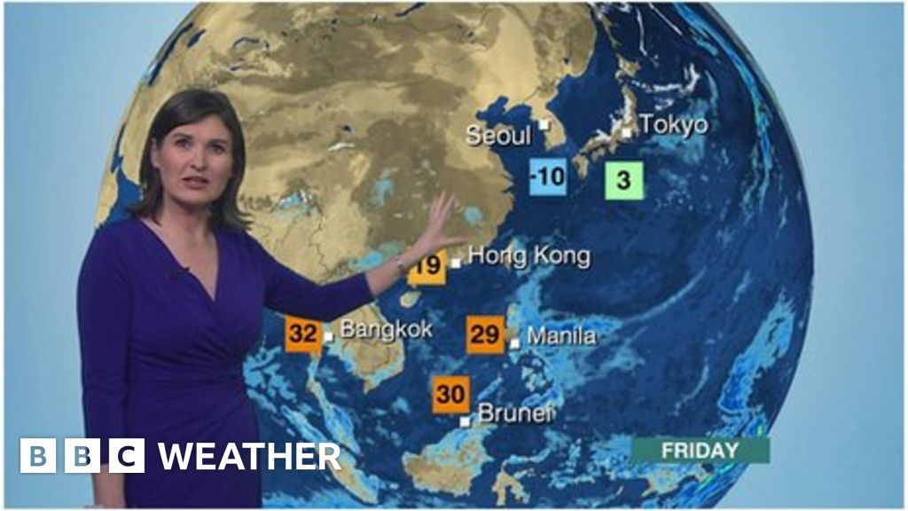 Extreme world temperatures - BBC Weather