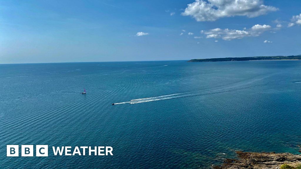 A little more of the warm weather to come but it's not here for long ...