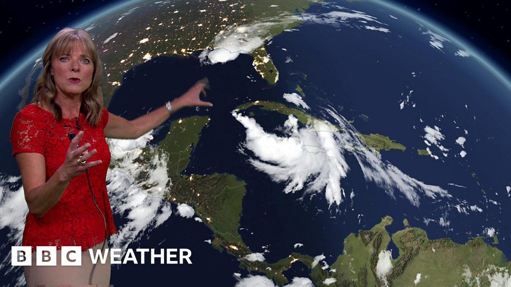 Storm Laura follows Marco - BBC Weather