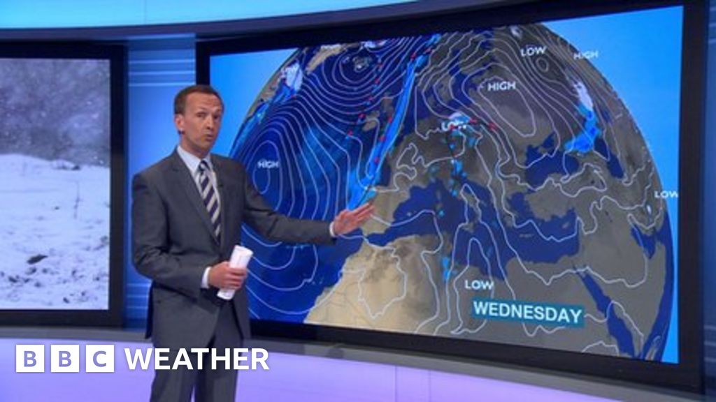 Big freeze grips Spain - BBC Weather