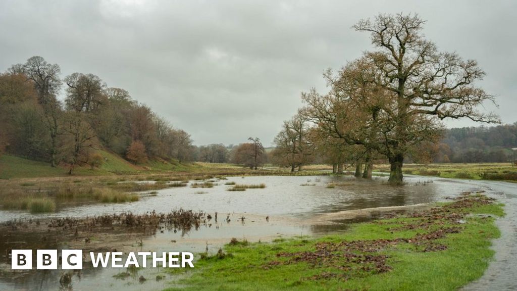 Heavy rain and strong winds replace icy weather - BBC Weather