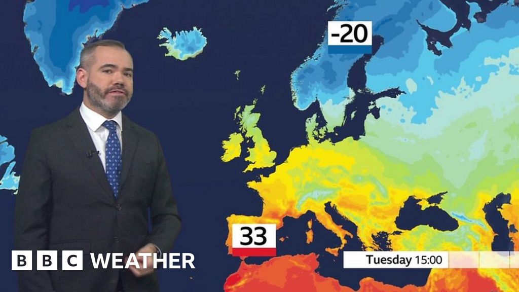 Huge weather contrasts in Europe as winter approaches - BBC Weather