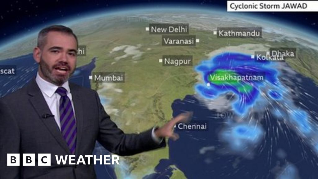 Eastern India braces for Storm Jawad - BBC Weather