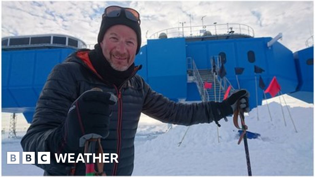 Peter Gibbs returns from Antarctica - BBC Weather