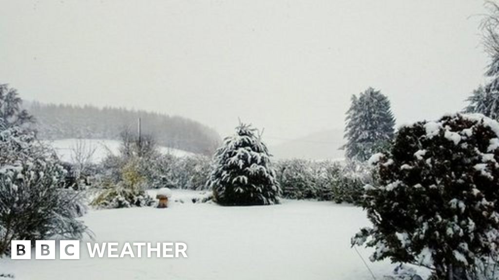 April snow showers - BBC Weather