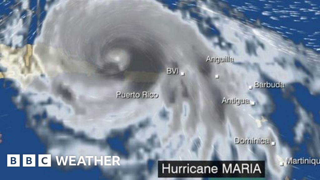 Hurricane Maria gathers strength again - BBC Weather