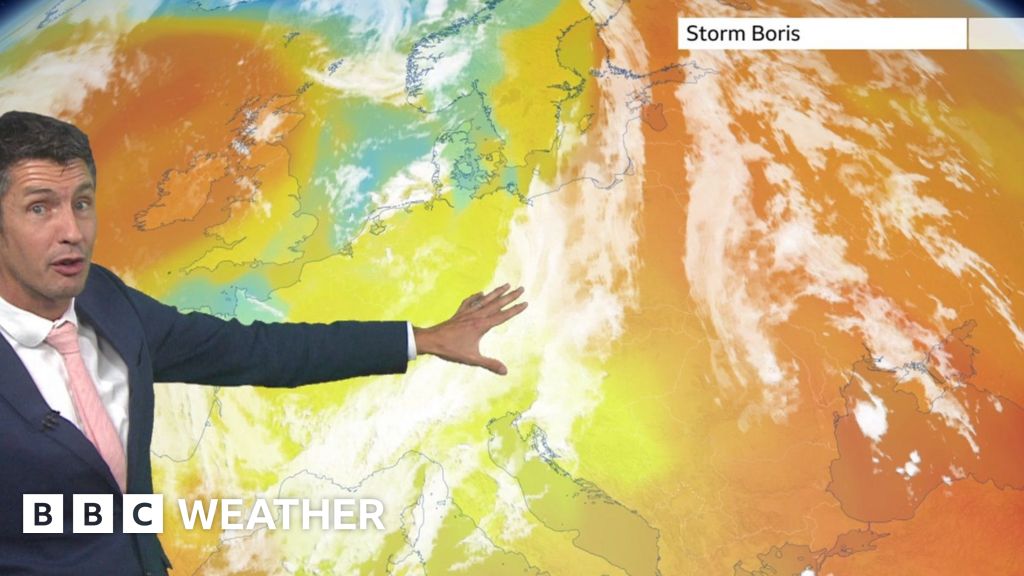 Storm Boris hits Central and Eastern Europe - BBC Weather