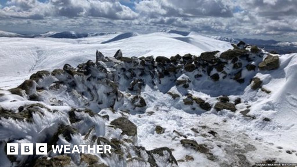 How unusual is snow in May? - BBC Weather