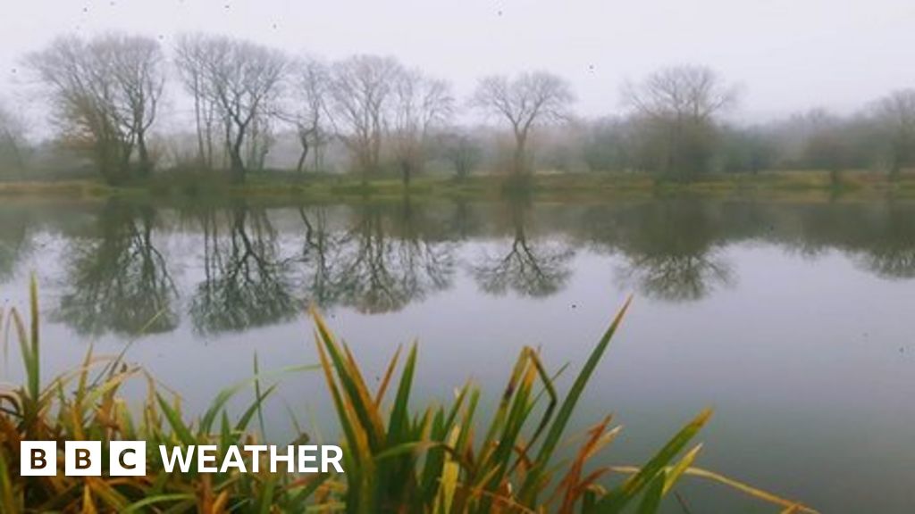 A mild, cloudy and wet start to a week influenced by remnants of ...