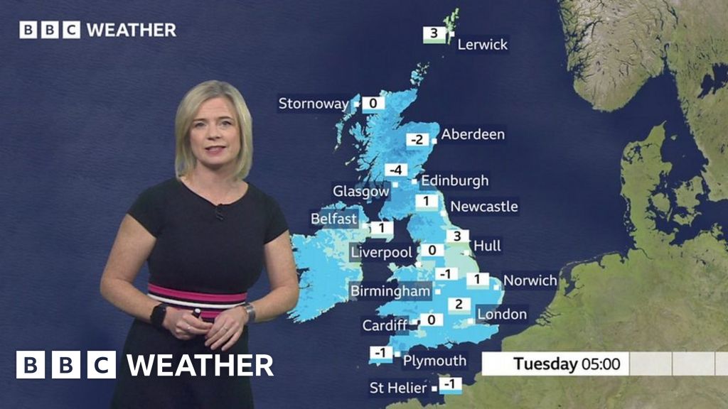 UK weather: Drier and colder this week - BBC Weather