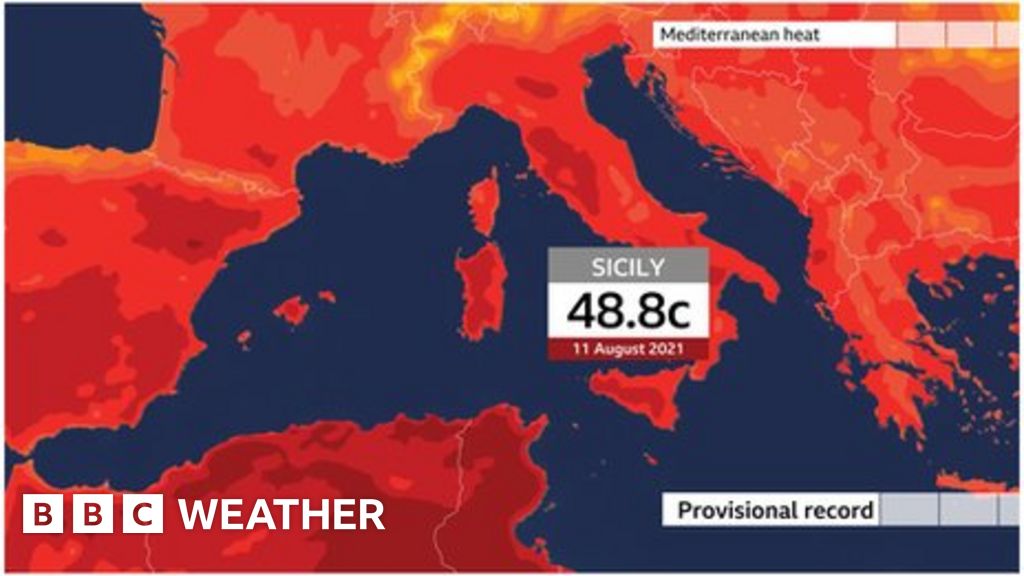 Why is it so hot in Europe? - BBC Weather
