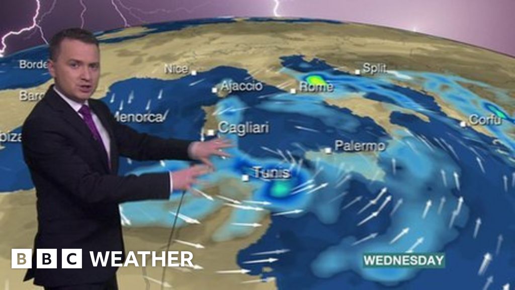 Heavy snow and storms across Europe - BBC Weather