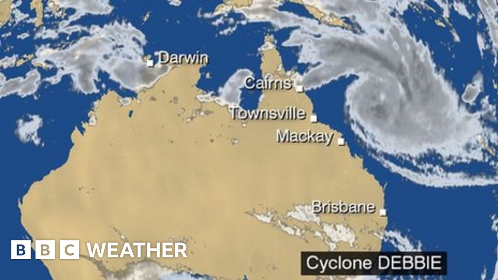 Queensland braces for Cyclone Debbie - BBC Weather