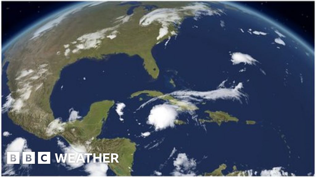 Grace strengthens into a hurricane - BBC Weather