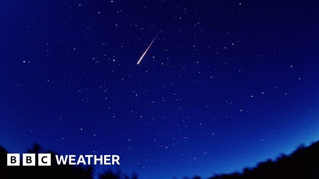 Draconid meteor shower peaks Wed night - BBC Weather