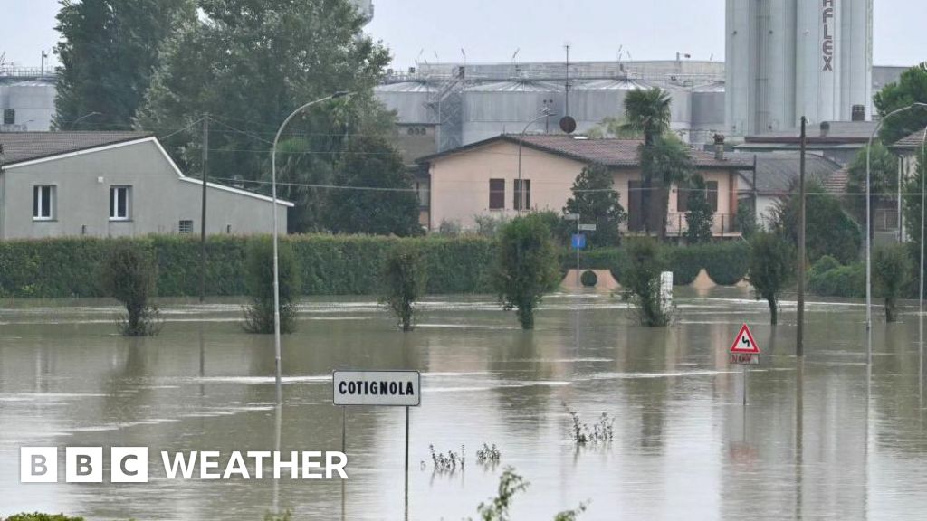Storm Boris: red warnings in Italy - BBC Weather