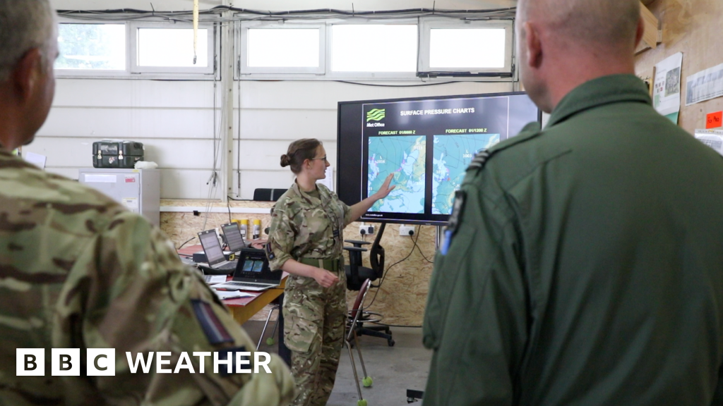 Weather forecasters helping to gain the military advantage - BBC Weather