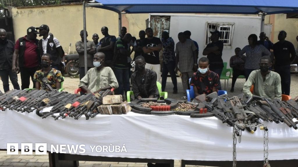 Police Parade Kidnap syndicates:Wo bí ọwọ́ ọlọ́pàá ṣé tẹ́ àwọn ìkọ ...