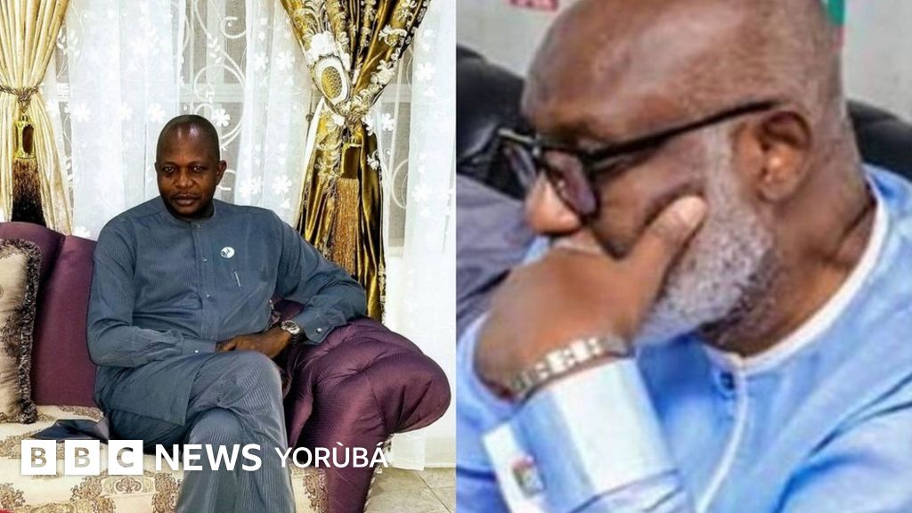 Gómínà ìpínlẹ̀ Ondo Rotimi Akeredolu ní àdánù ńlá ni ikú Ogunbodede ...