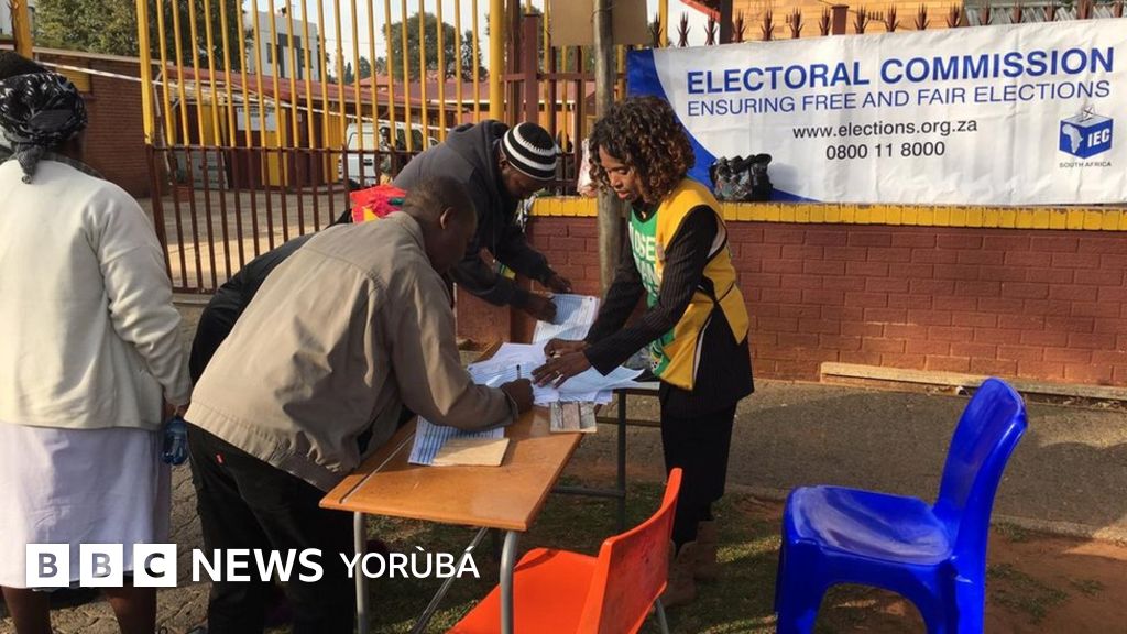 South Africa Election: Ẹgbẹ́ òsèlú 50 ló ń kópa nínú ìdìbò - BBC News ...