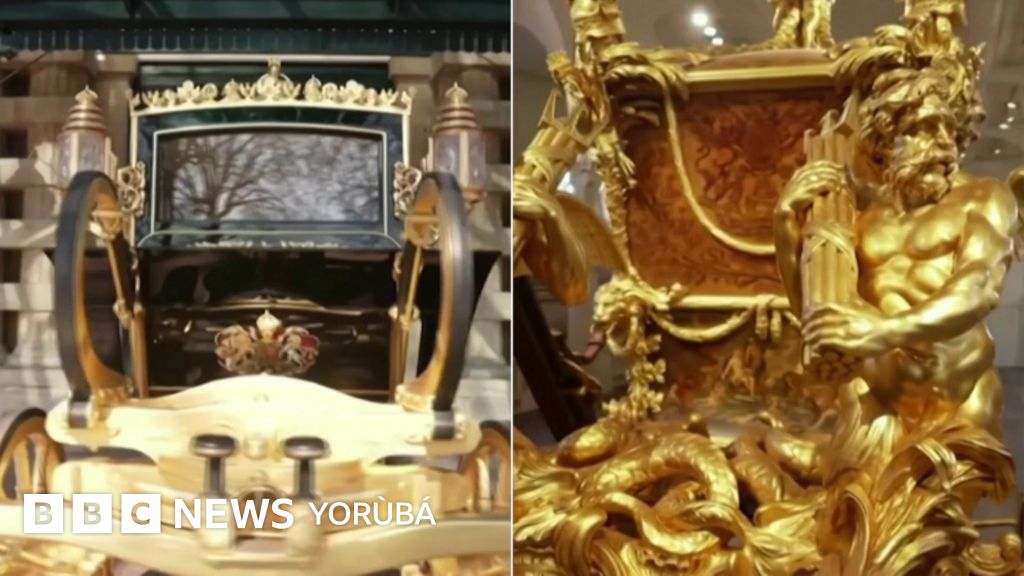 Àràbarà ọkọ̀ ayọ́kẹ́lẹ́ rèé tí wọn yóò fí gbé Ọba Charles III lásìkò ...