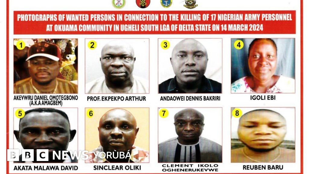 Wo ìdí tó fi 'lòdì sófin bí iléeṣẹ́ ológun ṣe ní àwọn ń wá afurasí ...