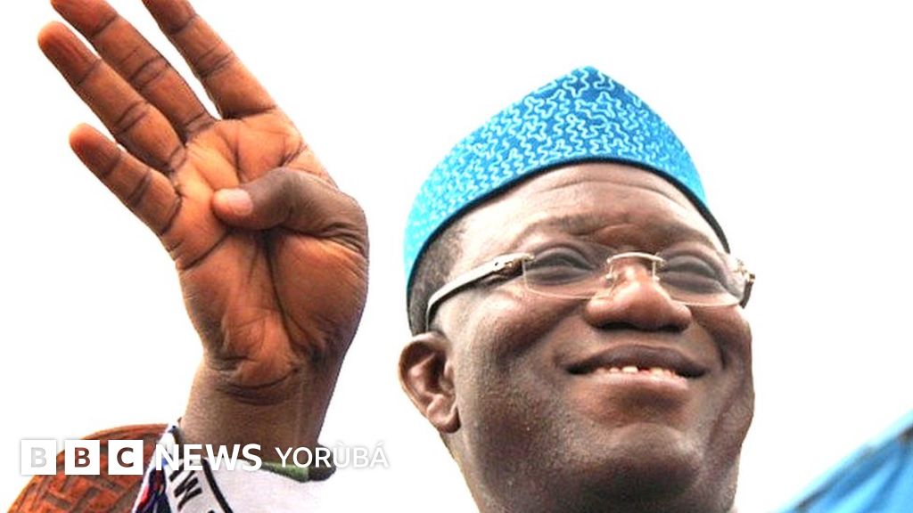 Kayọde Fayẹmi: Mo fẹ́ lọ díje fún ipò gómìnà ìpínlẹ̀ Èkìtì - BBC News ...