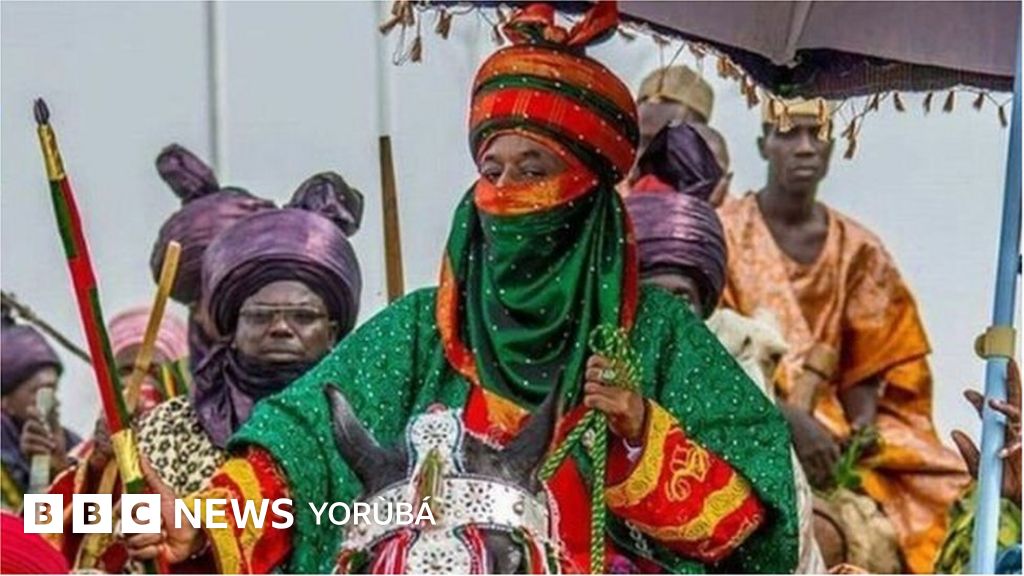 Emir of Kano: Gómìnà ìpínlẹ̀ Kaduna fún Sanusi ní ipò tuntun - BBC News ...