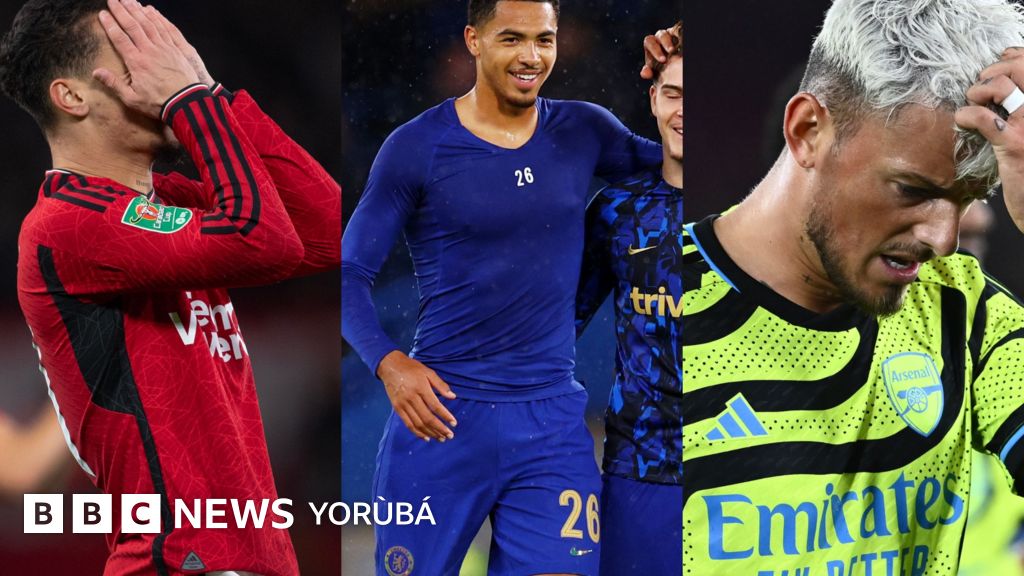 EFL Cup: Man U tún gbà àlejò ọ̀ràn, Arsenal rìn àrìnfẹsẹ̀si nínú ìdíje EFL - BBC News Yorùbá
