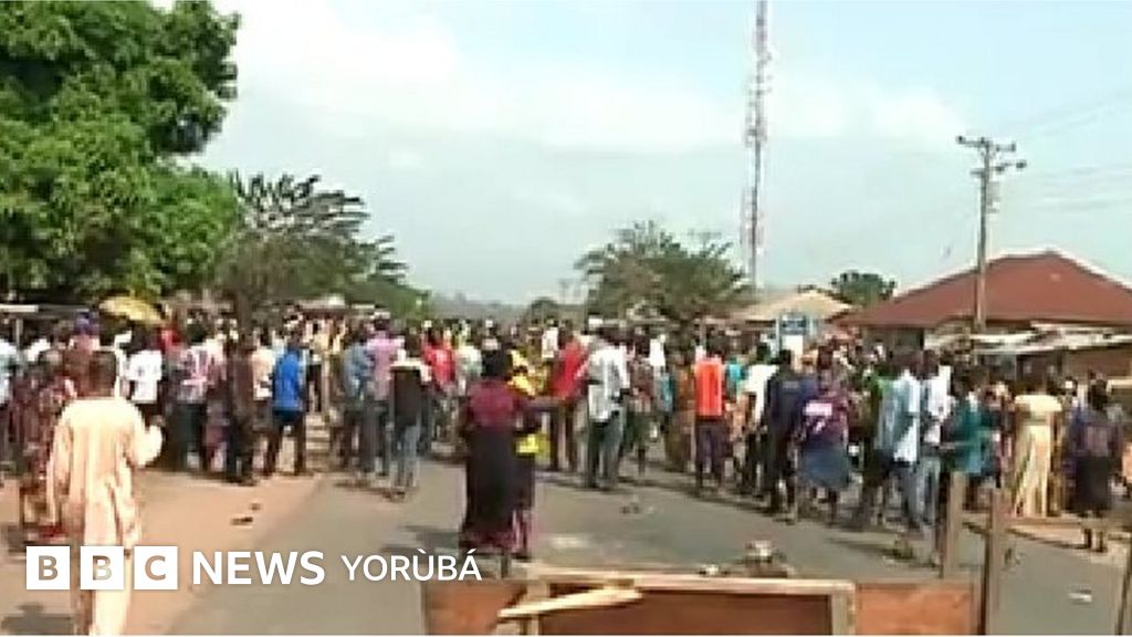 Ondo: Nítorí ikú ọlọ́pàá, àwọn ọ̀dọ́ lé kábíyèsí jáde láàfin l'Ondo ...