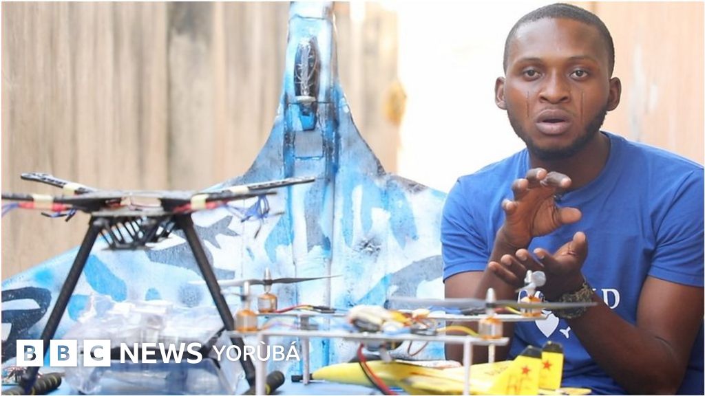 Nigerian Drone Maker: Roqeeb Aderogba ní ìgbà mẹ́fà l‘òun kùnà láti ṣe ...