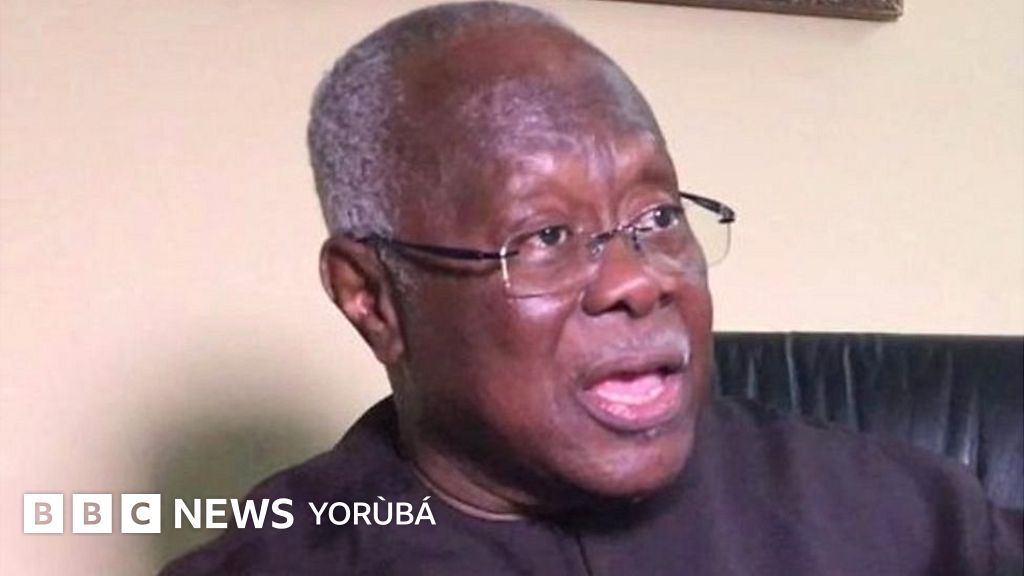 Bode George s'ọrọ lori abadofin tuntun ipinlẹ Eko - BBC News Yorùbá