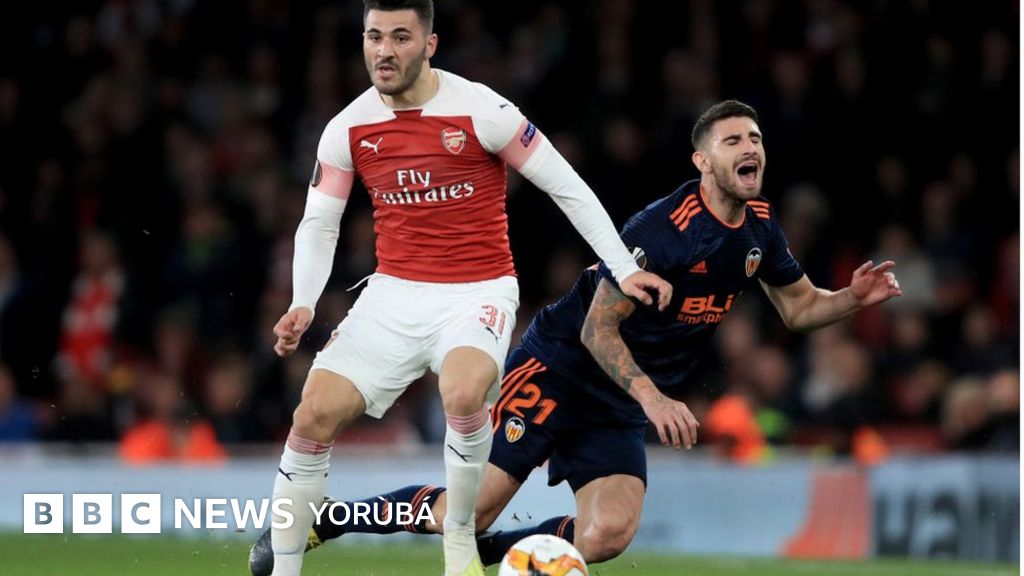 Arsenal vs Valencia: Arsenal gbẹ̀san fún Liverpool, Tottenham - BBC ...