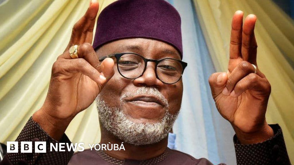 Lẹ́yìn ọ̀pọ̀ awuyewuye, Aiyedatiwa di adelé gómìnà l’Ondo - BBC News Yorùbá