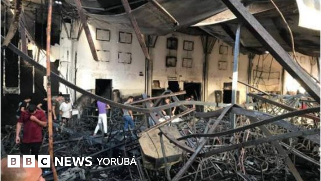 Iraq fire: Ọkọ, ìyàwó ọ̀sìngín àti èèyàn 113 míì jóná di eérú, 150 ...