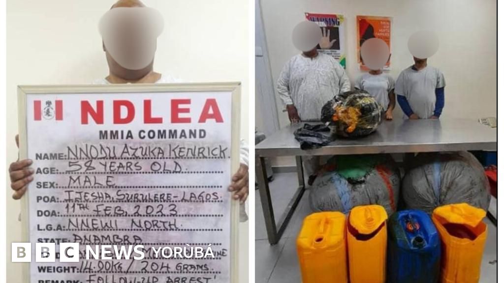 NDLEA mú ‘Daddy GO’ ṣọ́ọ̀ṣì tó ń gbé ògùn olóró sínú èpò pupa l’Eko - BBC News Yorùbá