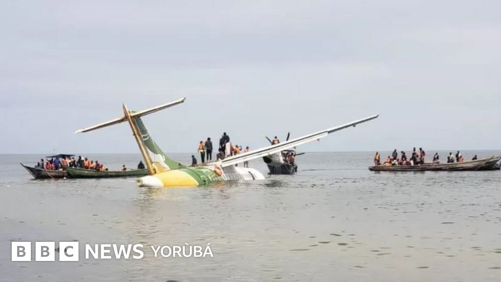 Tanzania plane crash:Oͅkòͅ òfúrufú tó jábóͅ ní Tanzania gbẹ̀mí ènìyàn ...