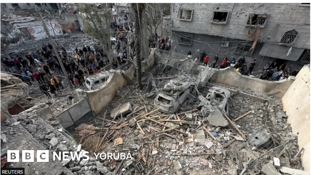 A ti tú gbogbo oríkò Hamas tó wà ní àríwá Gaza ká - Israel - BBC News ...