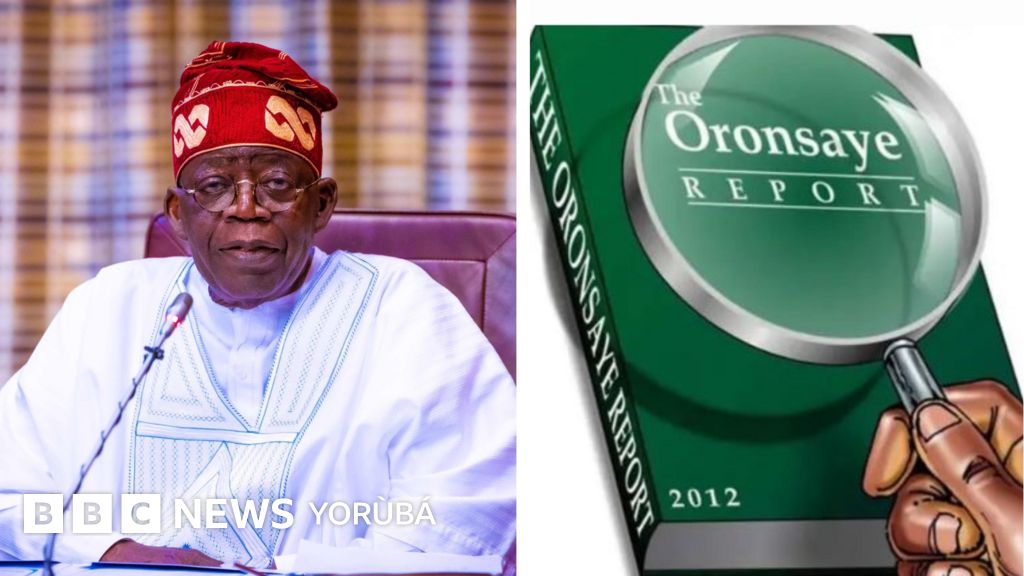 Tinubu ṣetán àmúlò àbájáde ìgbìmọ̀ Oronsanye tó dàbá àtúntò ìṣàkóso ...