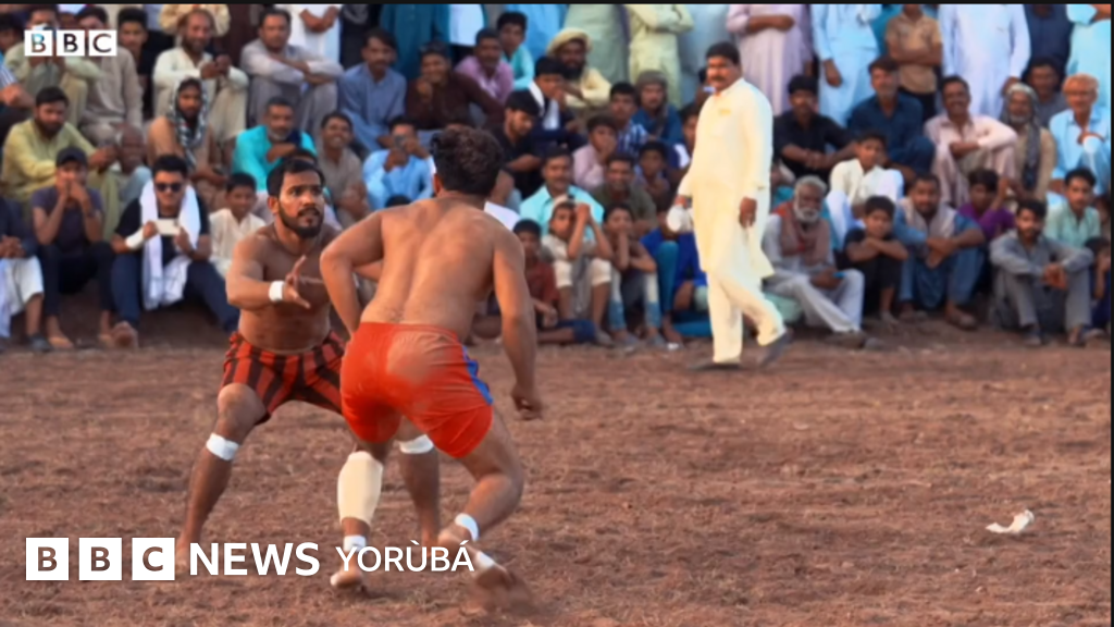 Slap Kabaddi:Àṣà ìdárayá kan réè tàwọn olùdíje ti n jẹ́ ìgbájú oloyi ni ...