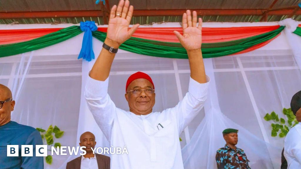 Hope Uzodimma jáwé olúborí ìbò gómìnà ìpínlẹ̀ Imo fún sáà kejì - BBC ...