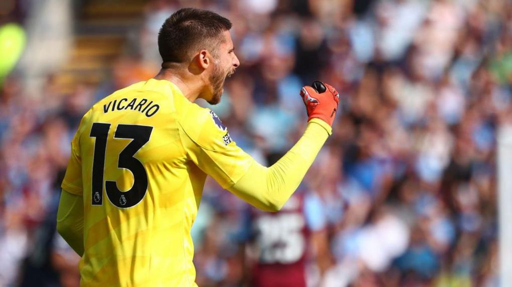 Tottenham: Four times Guglielmo Vicario proved his worth - BBC Sport